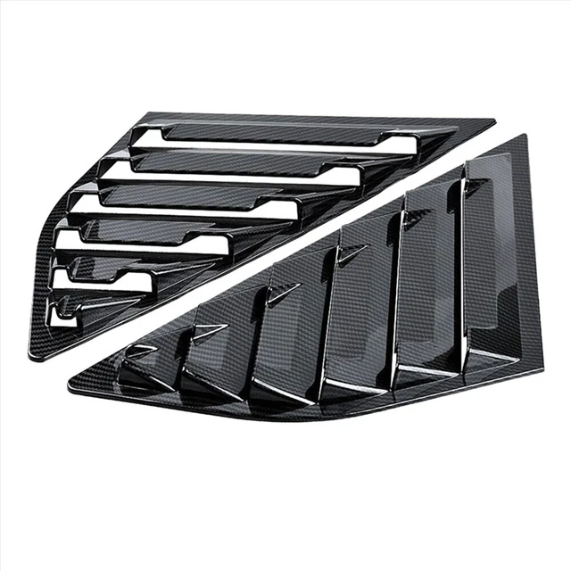 REAR QUARTER WINDOW Louvers for Focus MK3 Hatchback 2012-2018 Car ...