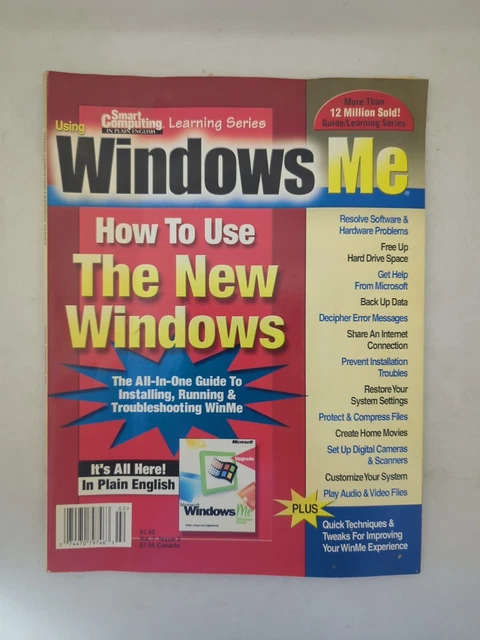 SMART COMPUTING MAGAZINE How To Use Windows Me Volume 7 Issue 2 £7.80 ...