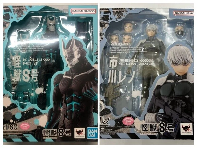 S.H.FIGUARTS KAIJU NO. 8 Kaiju No. 8 Reno Ichikawa 2set SHF SH Action Figure £114.17 - PicClick UK