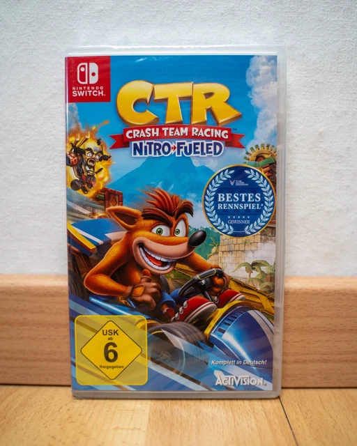 CRASH TEAM RACING Nitro-Fueled - Nintendo Switch - NUOVO & IMBALLO ...