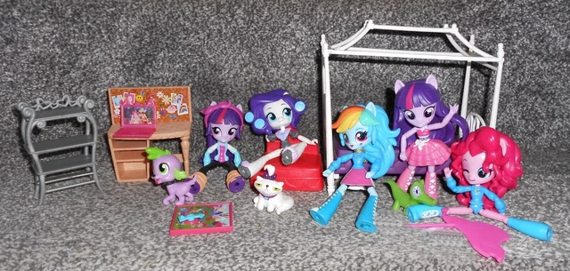 MY LITTLE PONY Equestria Girl mini dolls Slumber Party set £11.11 - PicClick UK