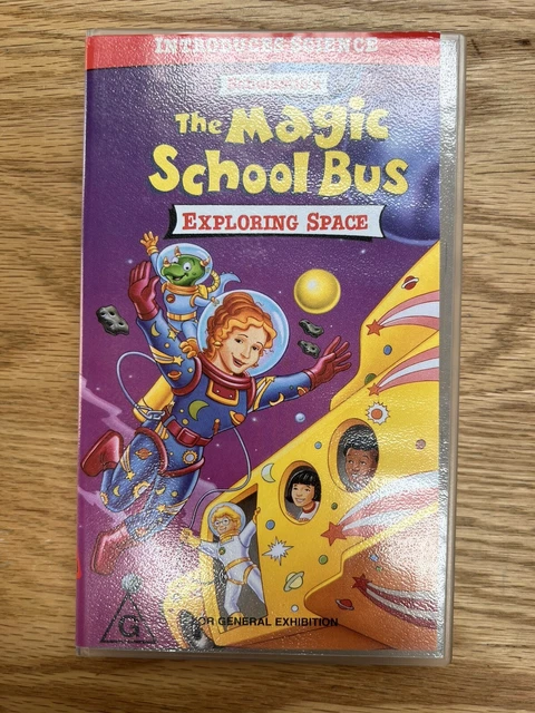 THE MAGIC SCHOOL Bus Exploring Space VHS Video Cassette Tape $10.00 ...