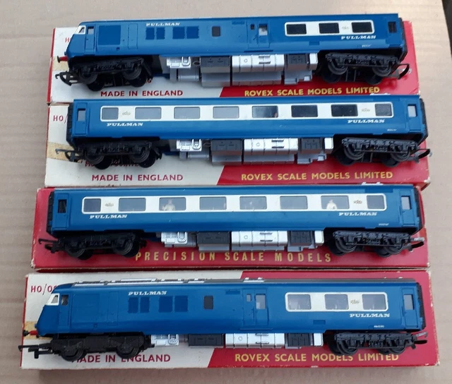 TRI-ANG R555 BLUE Pullman Set (Great Condition) £92.55 - PicClick UK