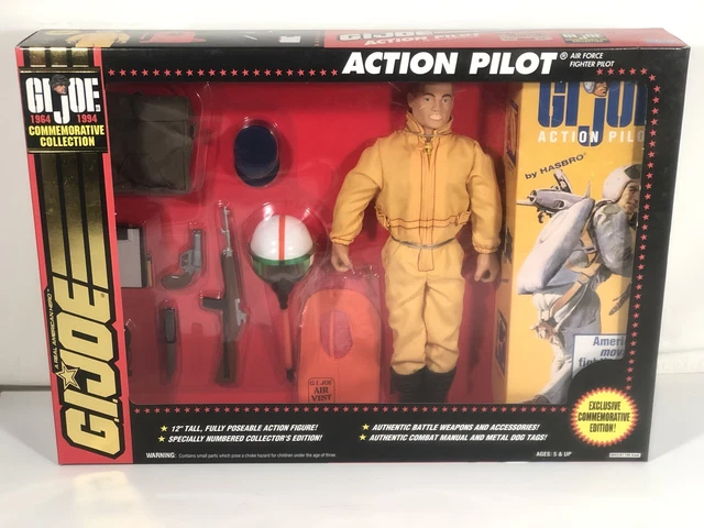 HASBRO GI JOE Acción Piloto Vintage Conmemorativa Colección Nuevo EUR ...