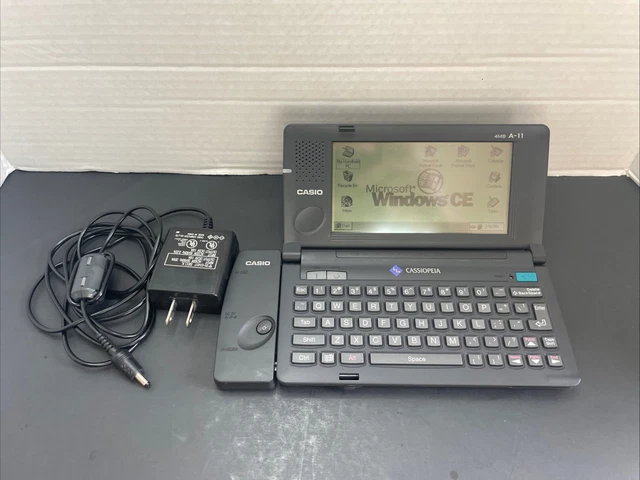 CASIO CASSIOPEIA A-11 4MB - Tested Vintage Windows Pocket Computer $99. ...