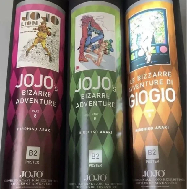 JOJO'S BIZARRE ADVENTURE Jojo Exhibition B2 Poster Giogio Lion EUR 248,95 - PicClick FR
