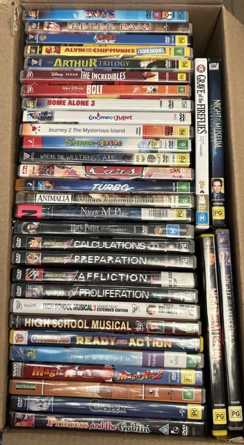 25 KIDS DVDS Kids Children Movies Bundle Bulk Lot -PRE OWNED #223 $49. ...