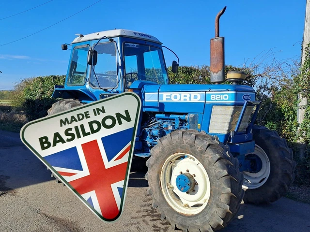GRAND FABRIQUÉ EN Basildon Sticker pour Ford Tracteur - Ferme ...