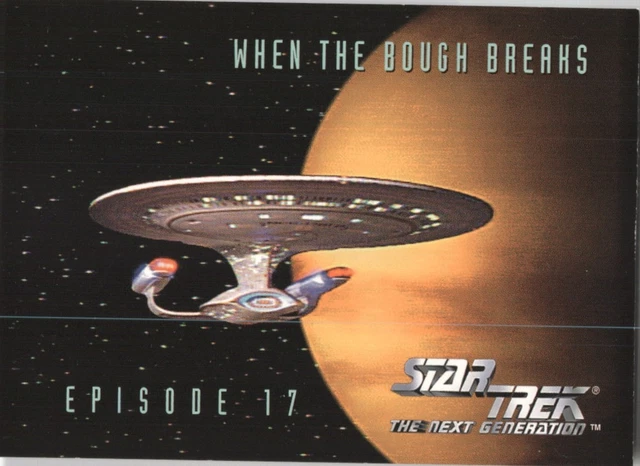 STAR TREK NEXT Generation Episode Collection When The Bough Breaks 1994 ...