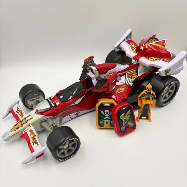 POWER RANGERS SUPER Megaforce Gokaiger DX Engine Machalcon Zrod Bandai ...