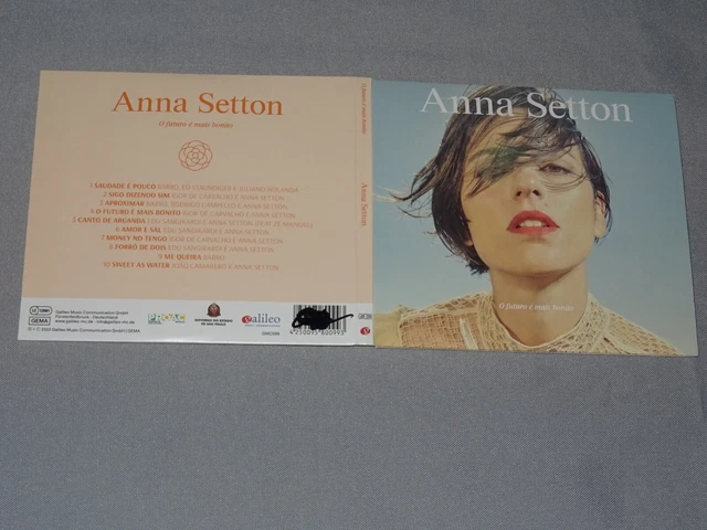 ANNA SETTON - O Futuro E Mais Bonito / Digipack-Cd 2022 (Cd Mint-) EUR ...