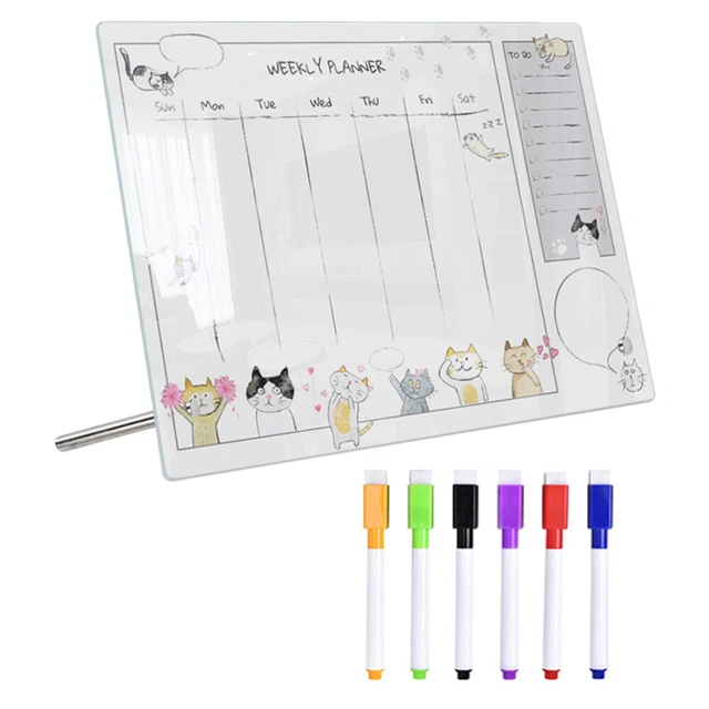 BABILLARD RÉINSCRIPTIBLE TABLEAU De Messages Effaçable Adhésif EUR 21 ...