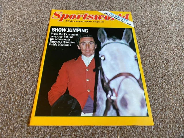 WFBK14 WORLD SPORTS Magazine Cover Page 10X8 Paddy Mcmahon EUR 9,96 ...