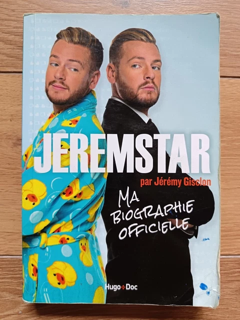 JEREMSTAR MA BIOGRAPHIE officielle Signé Dédicace Jérémy Gisclon 2017 ...