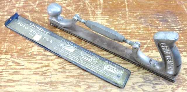 CRAFTSMAN 4572 14& AUTO BODY ADJUSTABLE ALUMINUM RASP FILE Holder ...