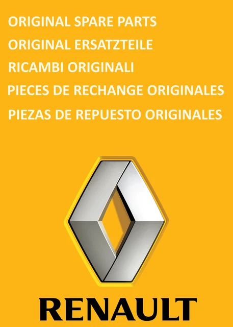 NUOVO ORIGINALE GUARNIZIONE Del Coperchio Valvola Renault Twingo II ...