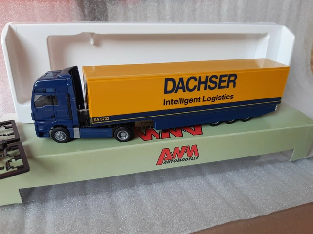 MAN TGX DACHSER Intelligent Logistics couronne valise semi-remorque SA ...