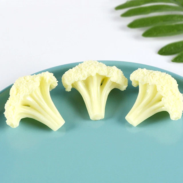PLASTIC BROCCOLI LIFELIKE Broccoli Fake Broccoli Artificial Broccoli £7 ...