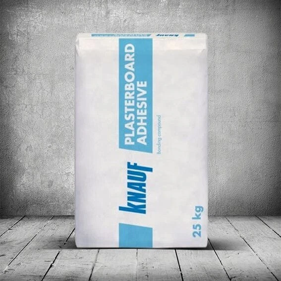 PLASTERBOARD ADHESIVE KNAUF Drywall Bonding Compound 25KG £10.50 ...