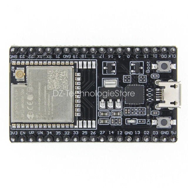 Esp32 Wroom 32u Esp32 Devkitc V40core Board Esp32 Development Board Esp32 New £424 Picclick Uk 