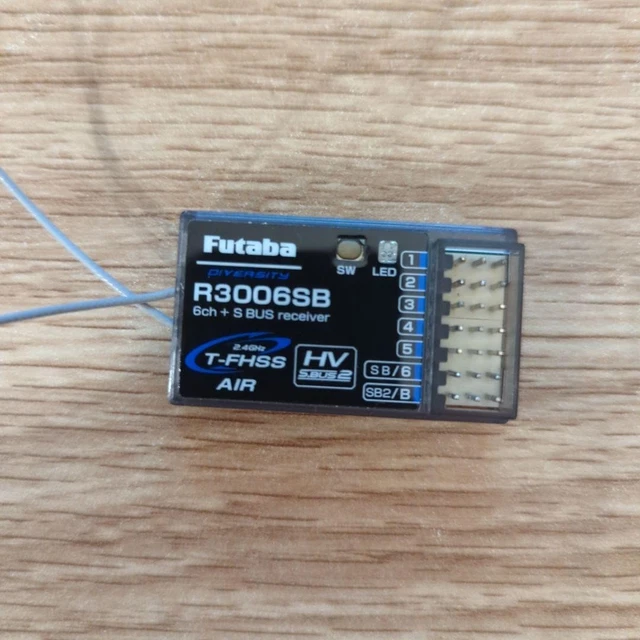FUTABA R3006SB 6-CHANNEL Hv Receiver S-Bus High Voltage Rc Airplane ...