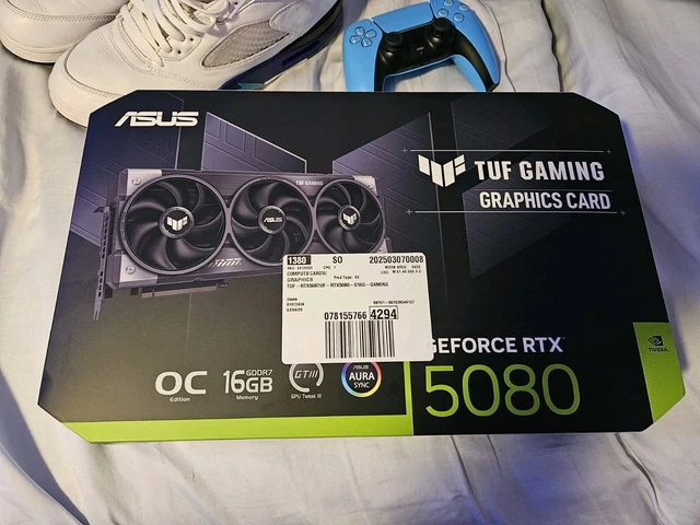 ASUS RTX 5080 Tuf Gaming OC 16GB Graphics Card - IN HAND SHIP SAME DAY ...