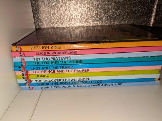 WALT DISNEY WONDERFUL World of Reading Book Bundle 4 £5.00 - PicClick UK