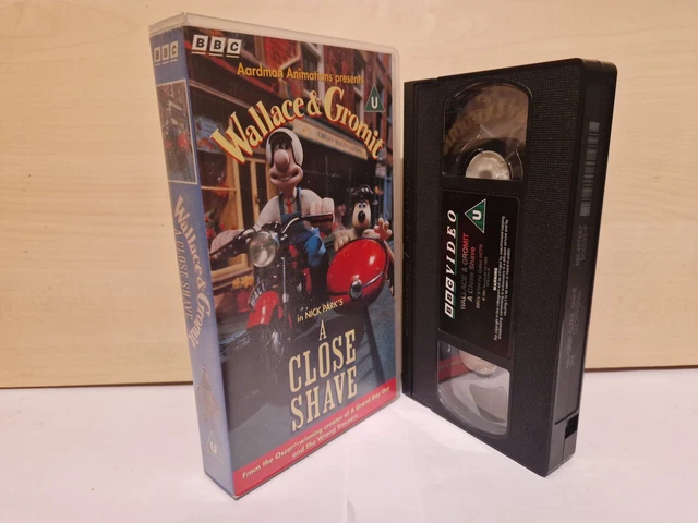 WALLACE AND GROMIT - A Close Shave - BBC - PAL VHS Video Tape (A219) £2 ...