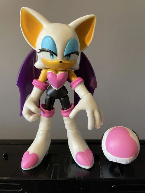 SONIC THE HEDGEHOG Rouge 4" Action Figure w/ Heart Bomb Jakks £39.99 ...