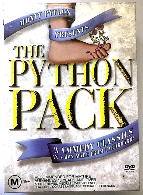 MONTY PYTHON PRESENTS ~ The Python Pack ~ 3 DVD Disc Set $14.99 ...
