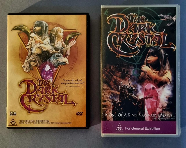 THE DARK CRYSTAL VHS Movie PAL The Age Of Wonder Jim Henson and DVD ...
