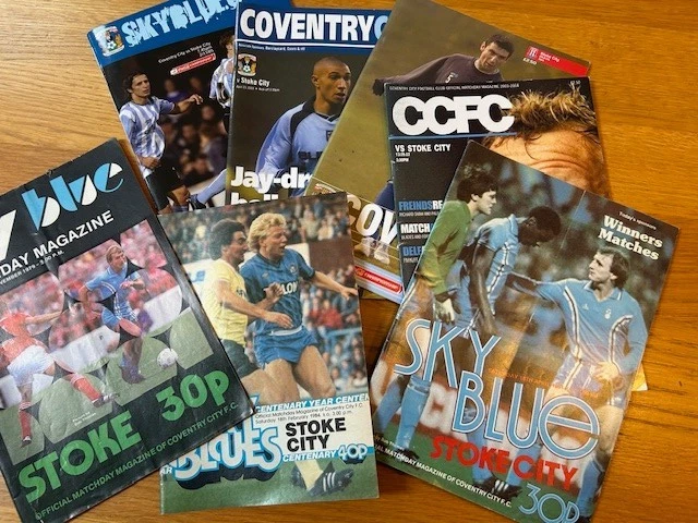COVENTRY CITY V Stoke City - Bundle (matchday programmes x 7 ) £7.58 ...