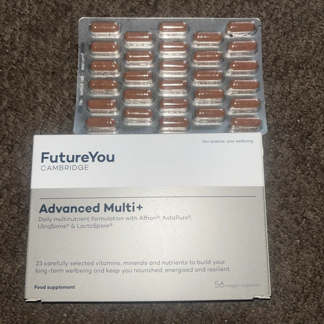 FUTURE YOU CAMBRIDGE Advanced Multivitamins 84 Capsules £16.13 ...