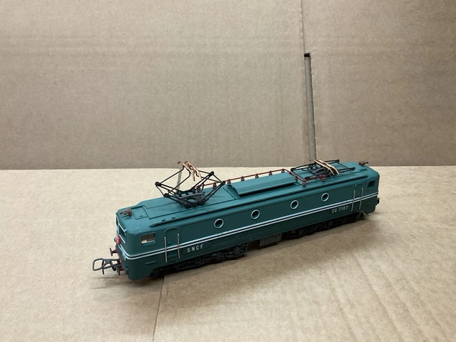 JOUEF HO SCALE Electric Locomotive Cc 7107 French Sncf Twin Pantograph ...