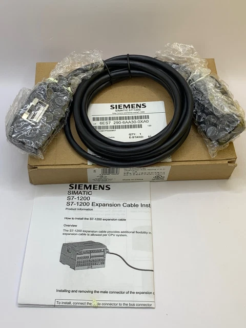 SIEMENS SIMATIC S7-1200 Expansion Cable 6ES7290-6AA30-0XA0 290-6AA30 ...
