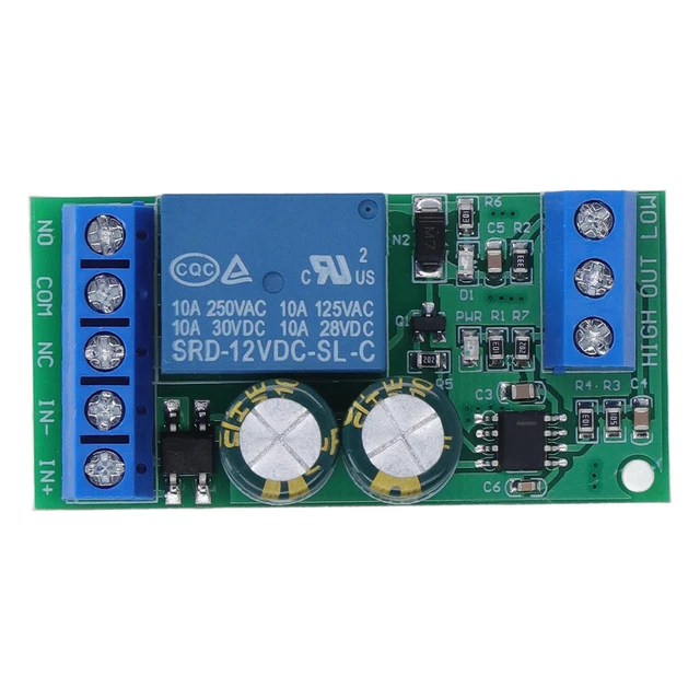WATER LEVEL CONTROLLER Relay Liquid Level Sensor Module Automatic ...