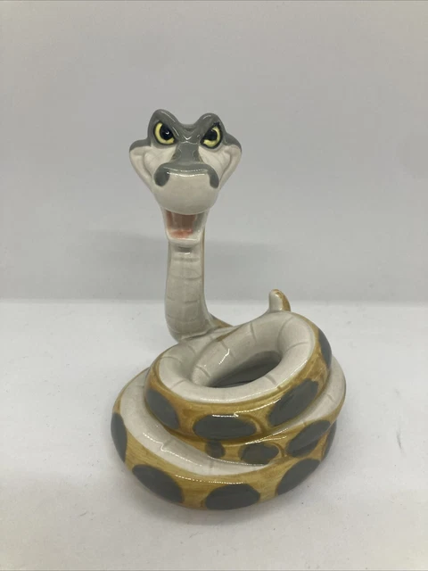 VINTAGE DISNEY JAPAN The Jungle Book Kaa Snake Boa Constrictor Figurine ...