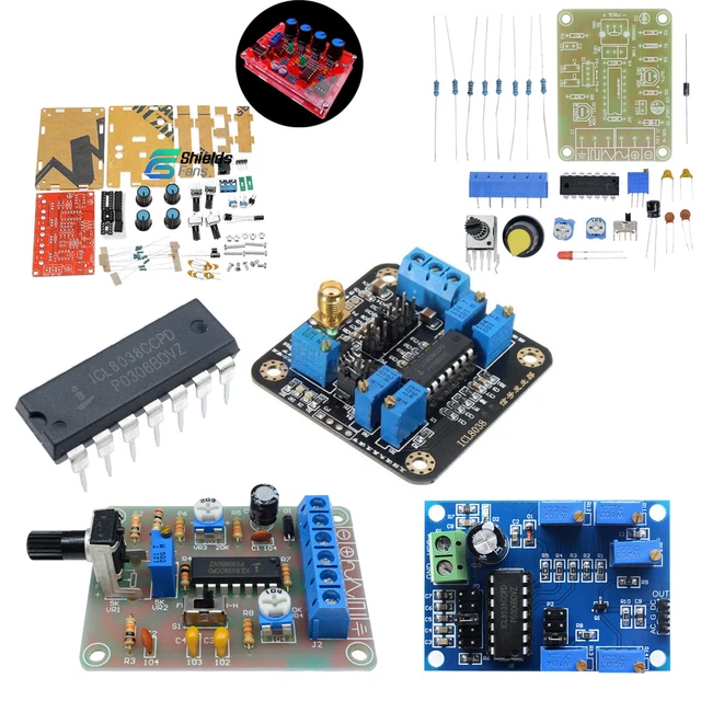 ICL8038 FUNCTION SIGNAL Generator Module Sine Square Triangle Welded ...