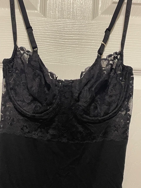 LA PERLA AMELIA Collection 34D Bodysuit Teddy Black Lace Cups £170.87 ...