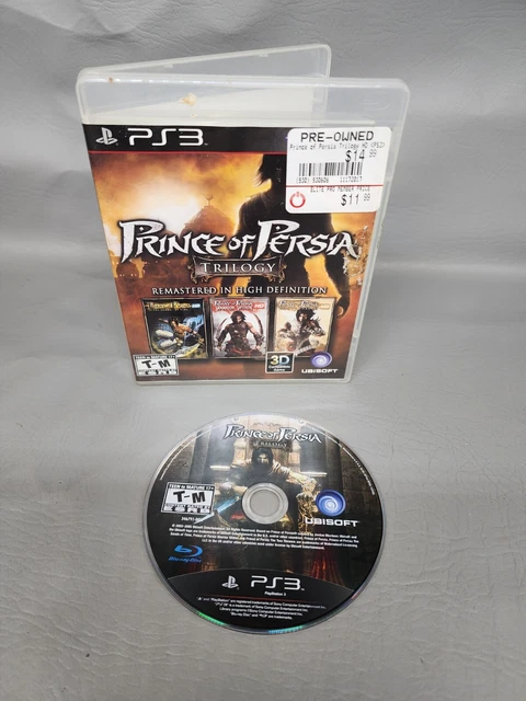 PRINCE OF PERSIA Classic Trilogy HD (Sony PlayStation 3 PS3, 2011) EUR ...