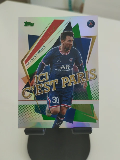 TOPPS LIONEL MESSI PSG Ici C'Est Paris 16/99 EUR 35,00 - PicClick FR