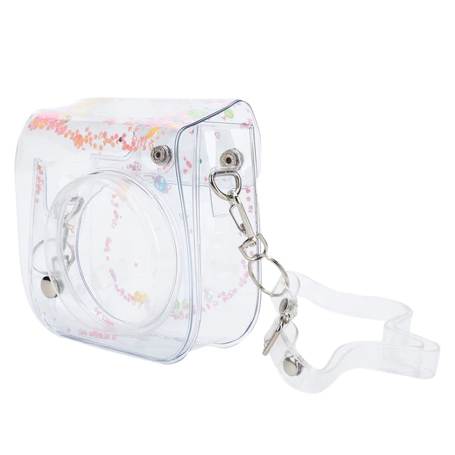 TRANSPARENT MINI CAMERA Bag PVC Case With Shoulder Strap For IDM EUR 13 ...
