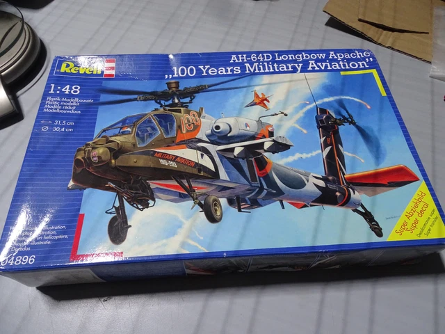 MAQUETTE HELICOPTERE AH-40 Longbow Apache 100 Ans Revell 1/48 EUR 10,00 ...