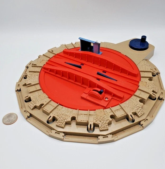 THOMAS FRIENDS TRACKMASTER Train Tank Tidmouth Shed Turntable ...