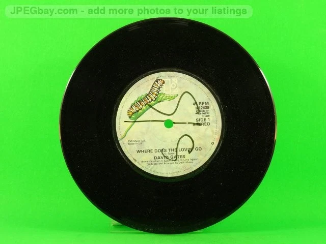 GATES,DAVID WHERE DOES The Lovin Go (137) 7" Elektra £5.95 - PicClick UK