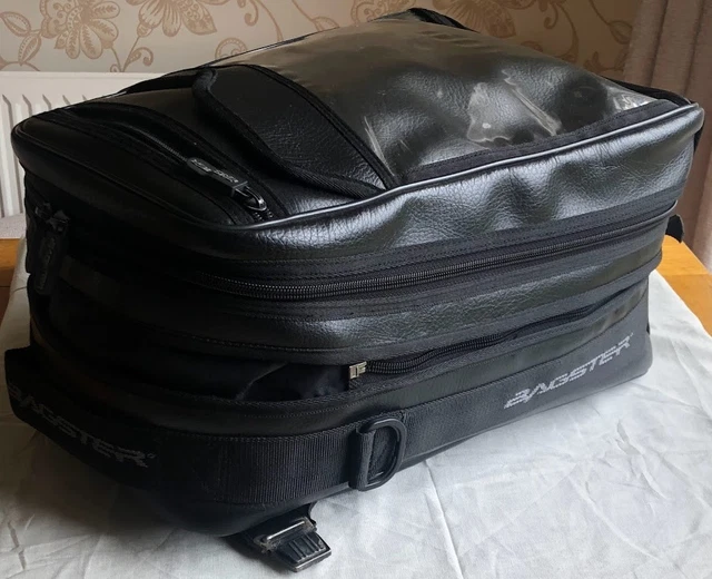 BAGLUX BAGSTER EXPANDABLE ALPHA Tank Bag 20-30 Lts Black £82.86 ...