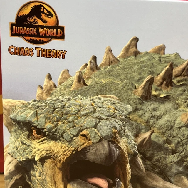 JURASSIC WORLD CHAOS Theory Dinosaur Ankylosaurus McDonalds Happy Meal ...