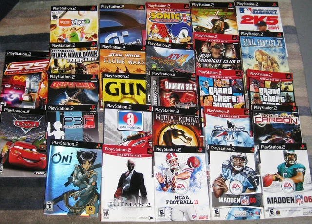 AUTHENTIC PLAYSTATION 2 PS2 Case Cover Art Only - Very Good - You ...