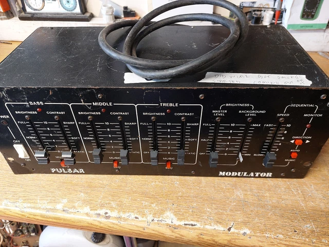 PULSAR MODULATOR MK 1 1970`s light controller (B) £21.48 - PicClick UK
