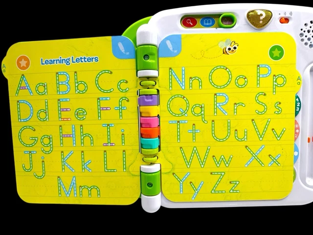 LEAPFROG PREP FOR Preschool Activity Book Wipes Off Pages Interactive ...